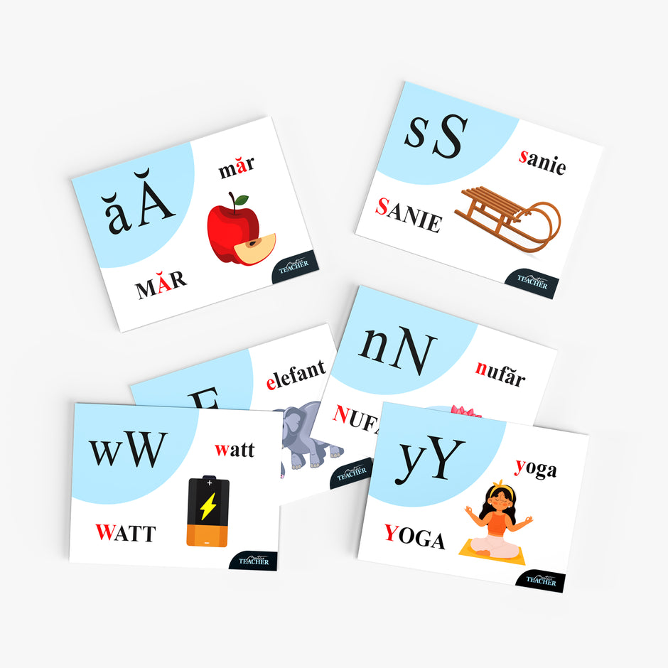 Alfabetul limbii române - Clasa pregătitoare – Creative Teacher