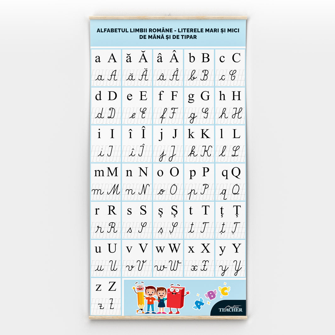 Omida cu literele alfabetului – Creative Teacher